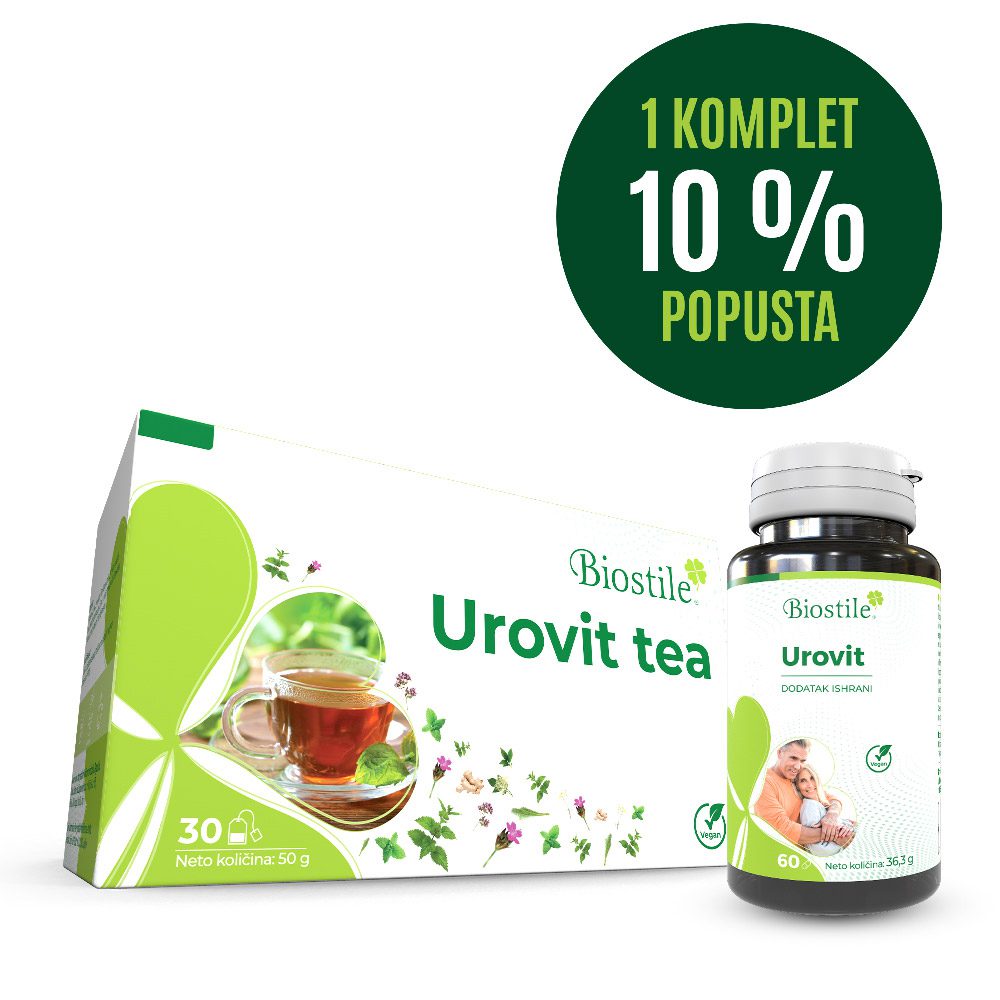 Urovit kapsule + Urovit čaj | Biostile